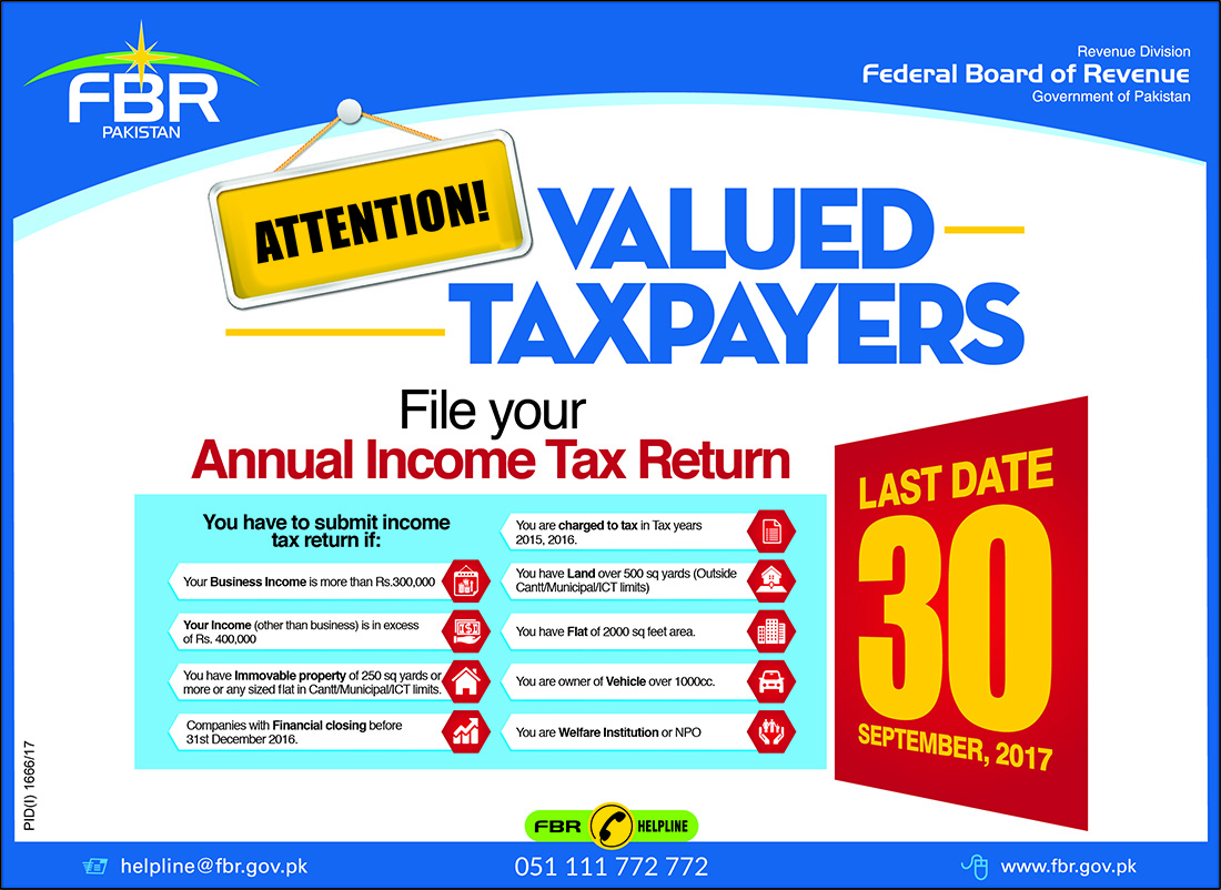Federal Board Of Revenue Government Of Pakistan Federal Board Of Revenue Government Of Pakistan